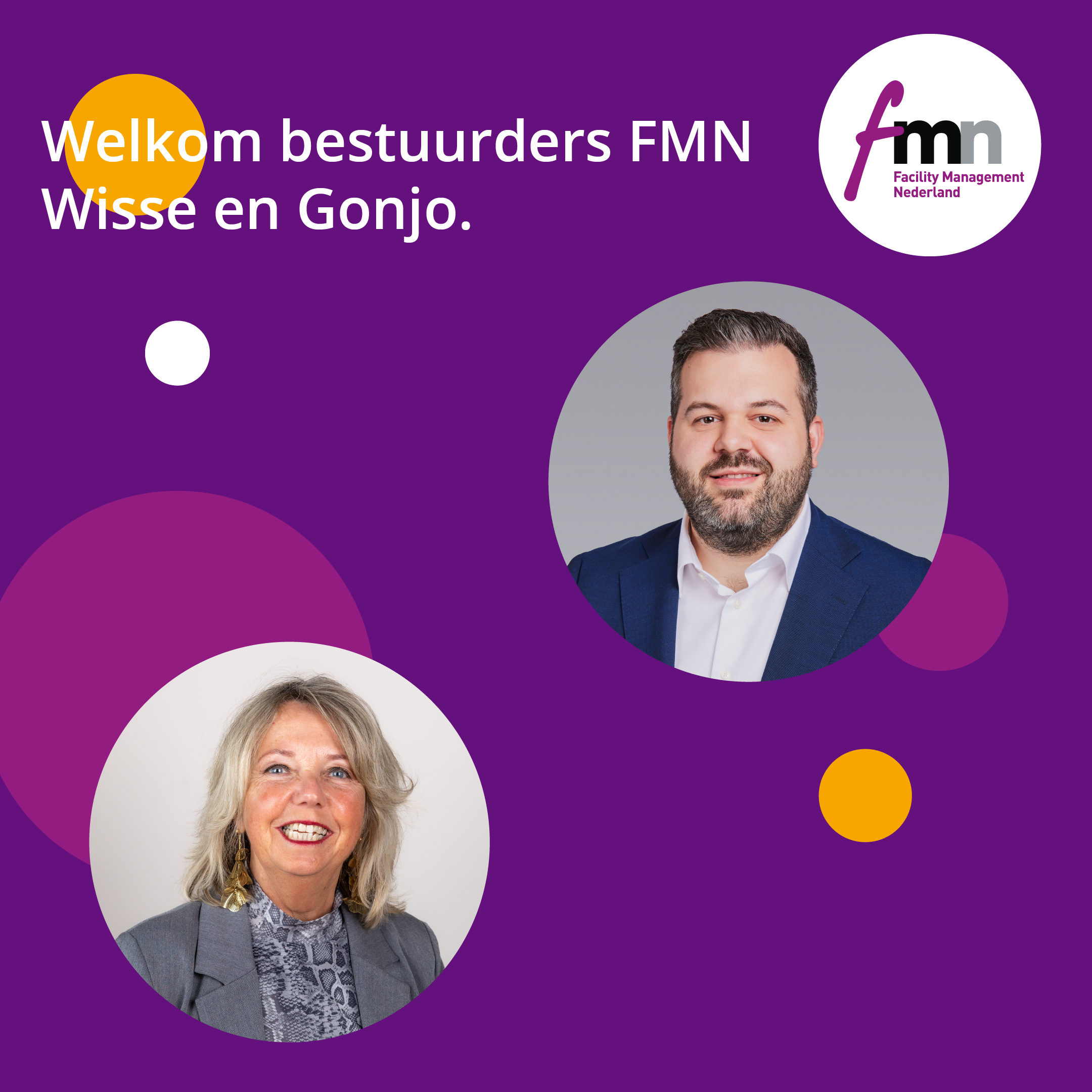 Aantreden van twee nieuwe bestuursleden FMN | een korte introductie | FMN