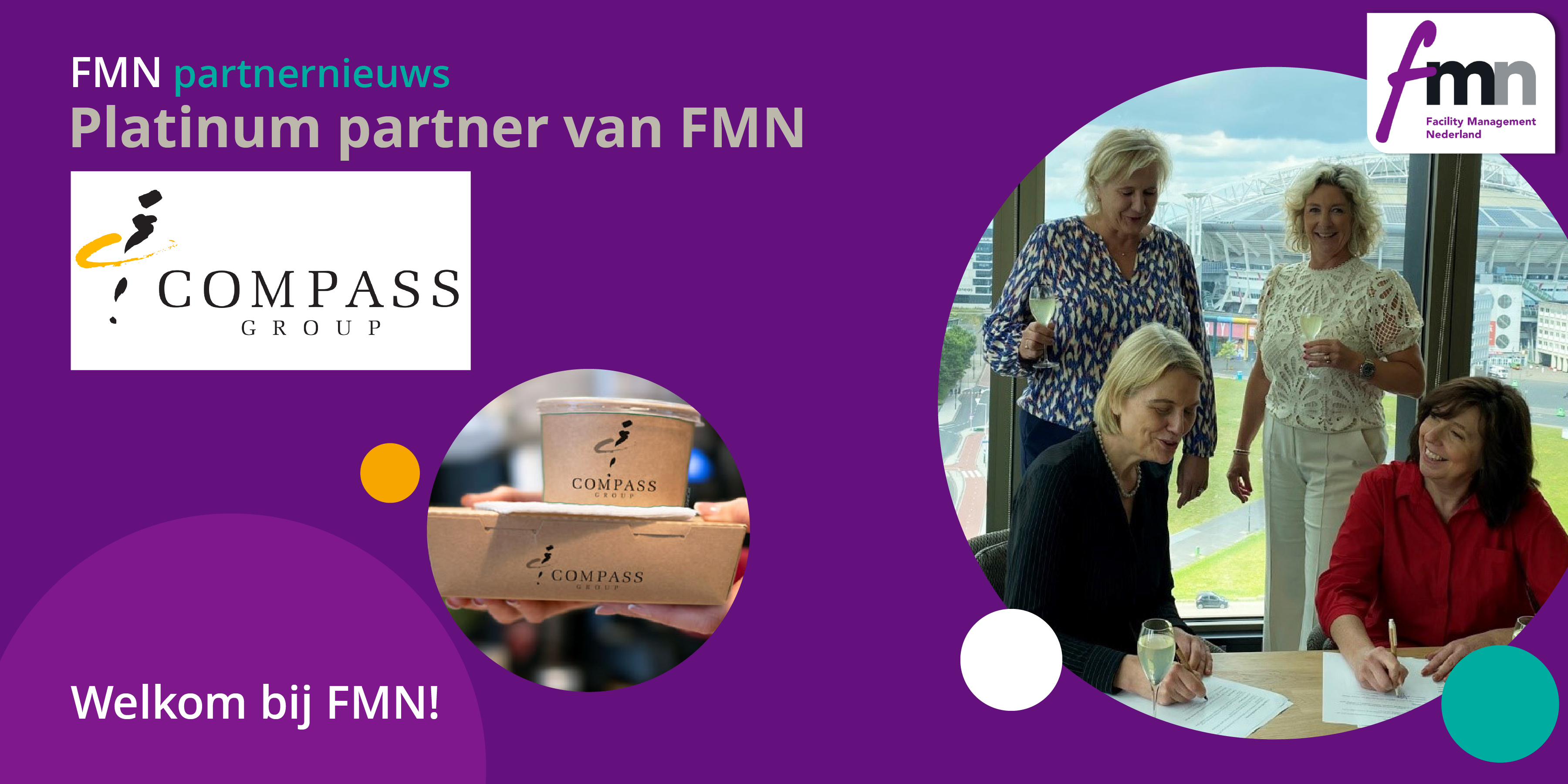 FMN en Compass bundelen hun krachten met een platinum partnerovereenkomst. | FMN